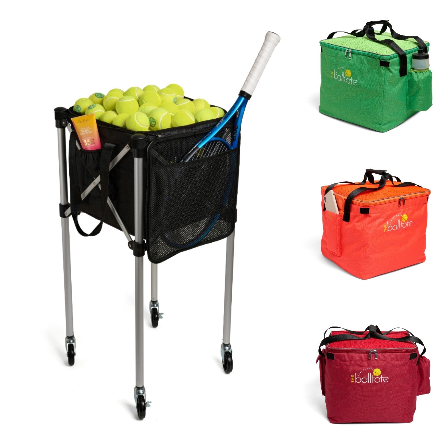 Ball Tote and Cart – Racket Pets